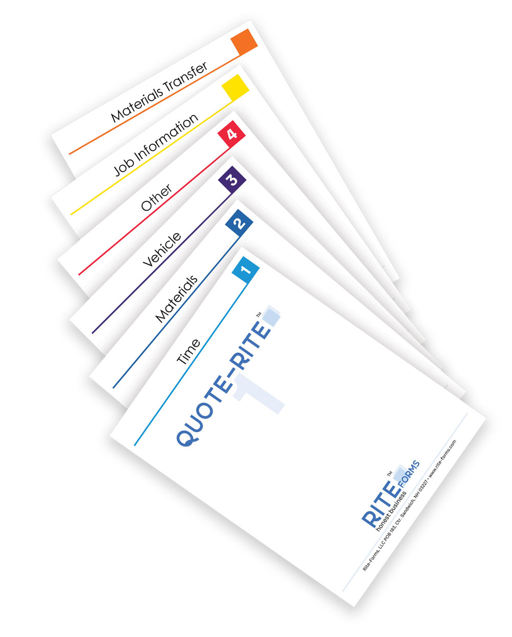 Quote-Rite Single Sheet Pads – RITE-FORMS | honest business